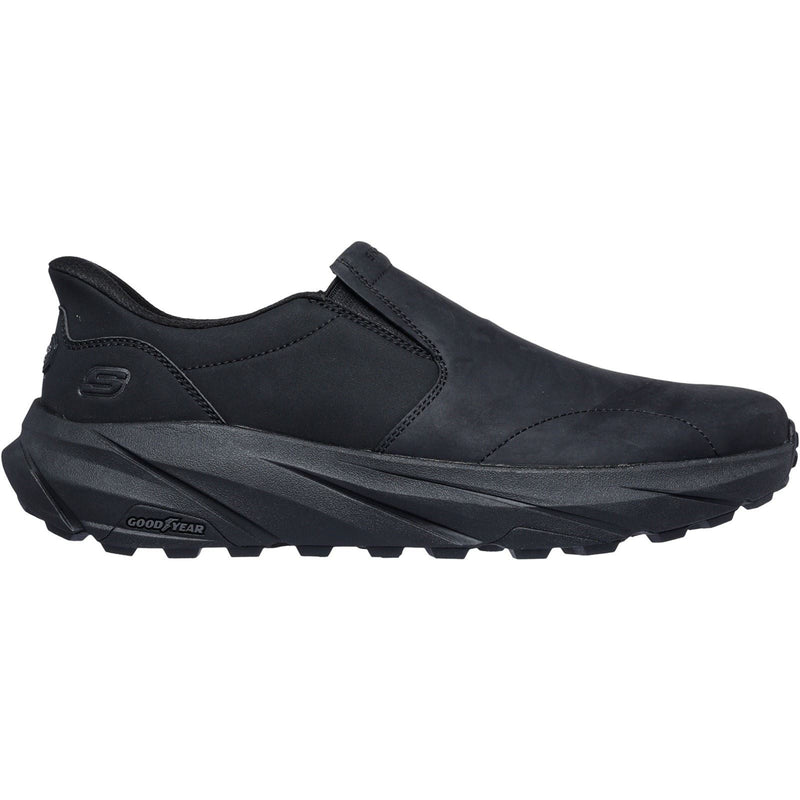 Skechers Conner Rayne Leather Men's Black Loafers