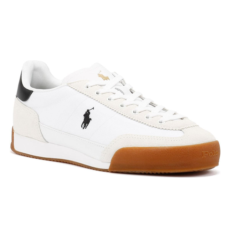 Polo Ralph Lauren Hester Men's White/Black Trainers – Tower-London.com