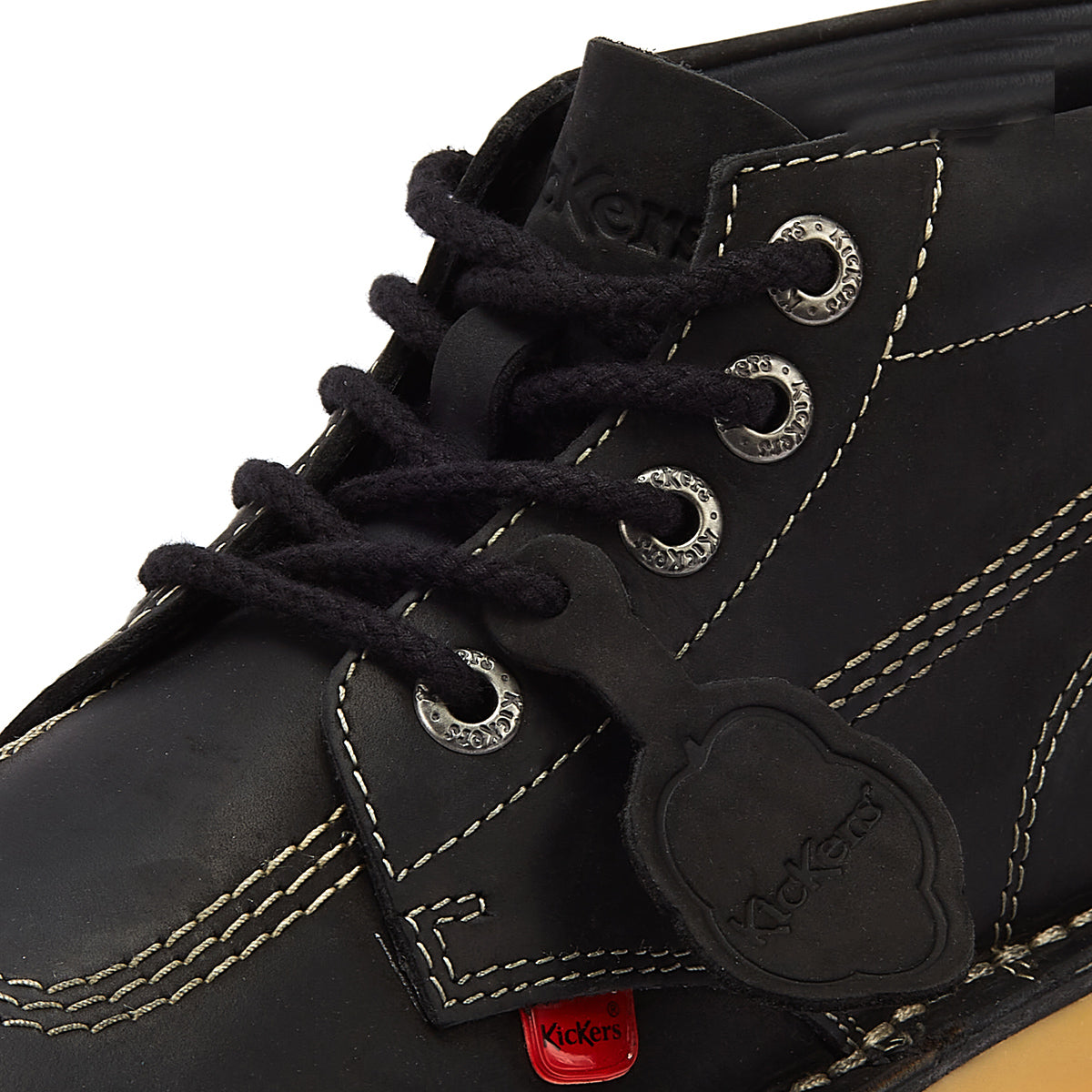 Kickers Mens Kick Hi Core Navy/Natural Leather Boots – Tower-London.com