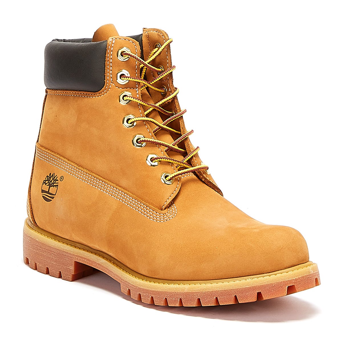Timberland Mens Wheat Premium 6 Inch Nubuck Leather Boots – Tower ...